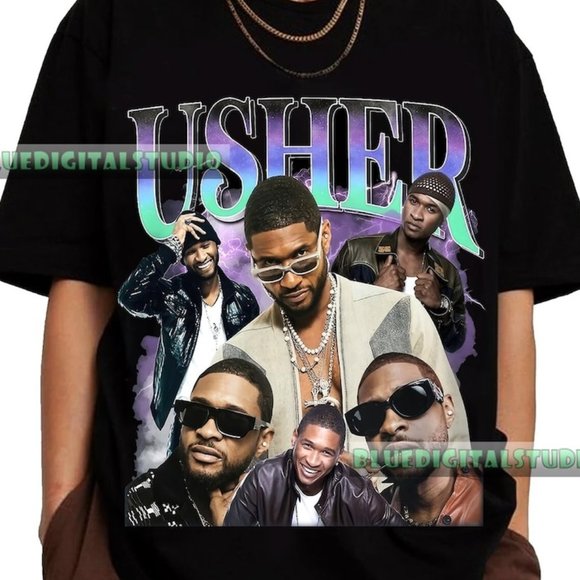 Gildan | Shirts | Rapper Usher Shirt Vintage Usher 9s Shirt | Poshmark